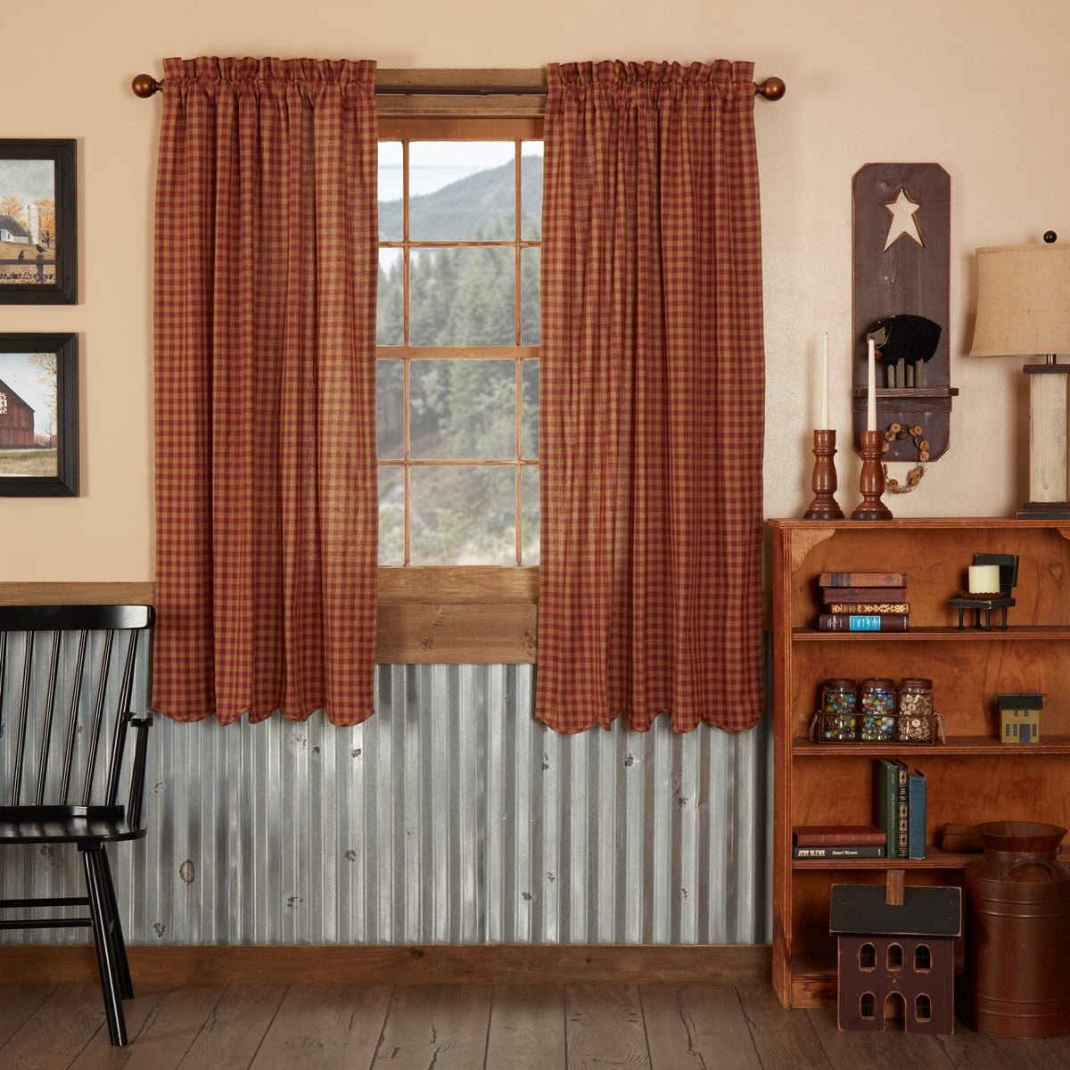 Country Farmhouse Curtains | Country Kitchen Curtains & Window ...