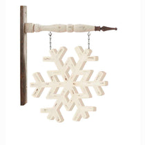 White Snowflake Arrow Replacement Sign – DL Country Barn