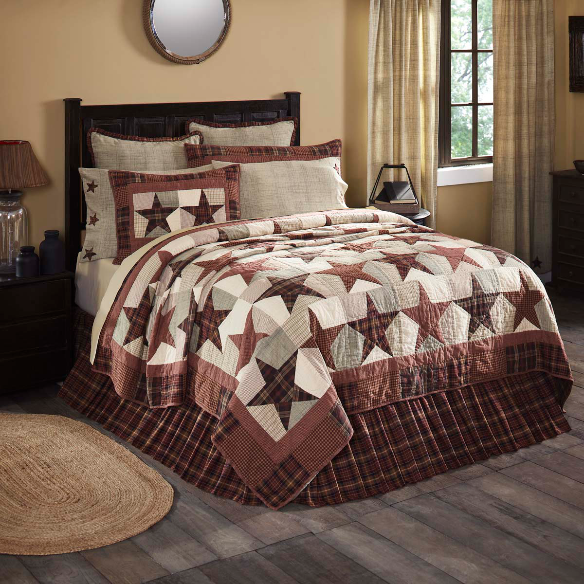 Country Quilts, Primitive Quilts, Patchwork Quilts, VHC Brands Quilts ...