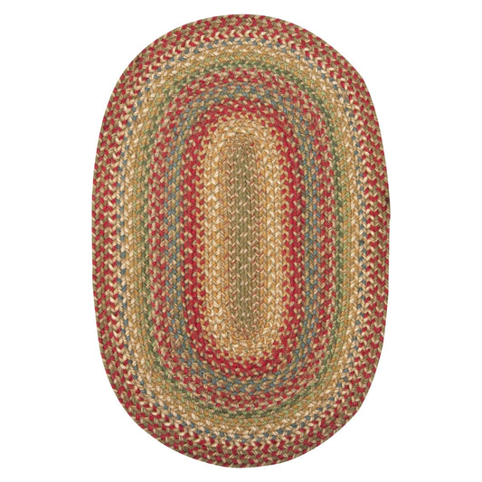 Azelea Jute Braided Rug | Country Primitive Braided Jute Rug – DL ...