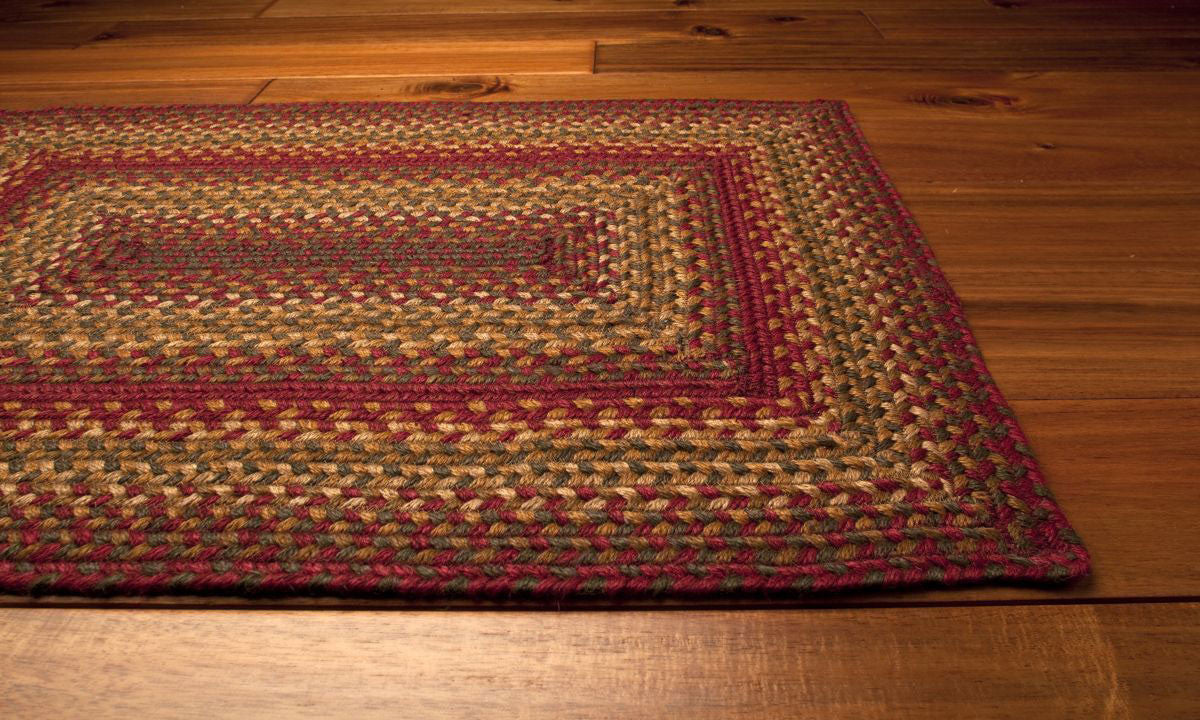 Cider Barn Jute Braided Rug | Country Primitive Braided Jute Rug – DL ...