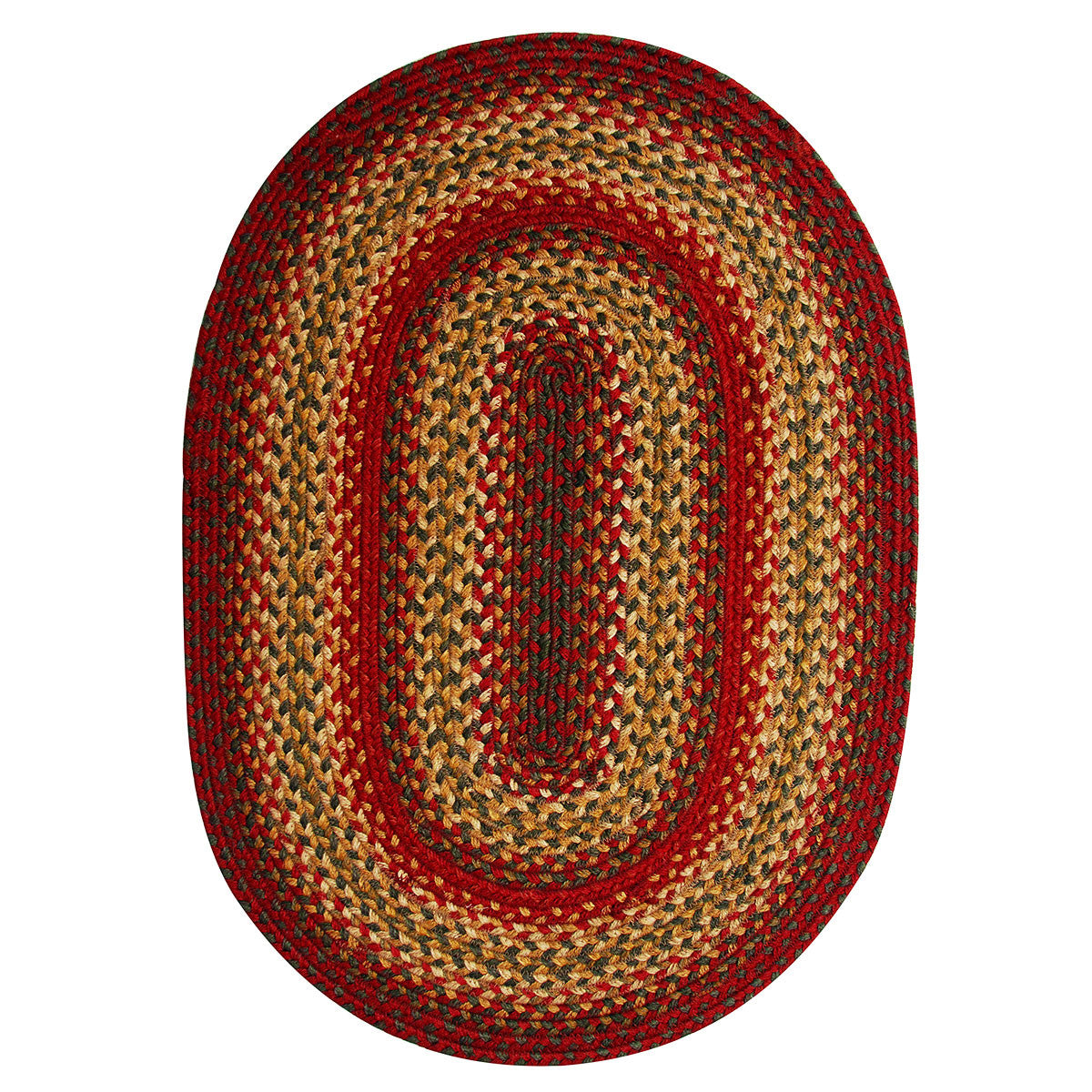 Cider Barn Jute Braided Rug | Country Primitive Braided Jute Rug – DL ...