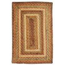 Harvest Jute Braided Rug | Country Primitive Braided Jute Rug by ...