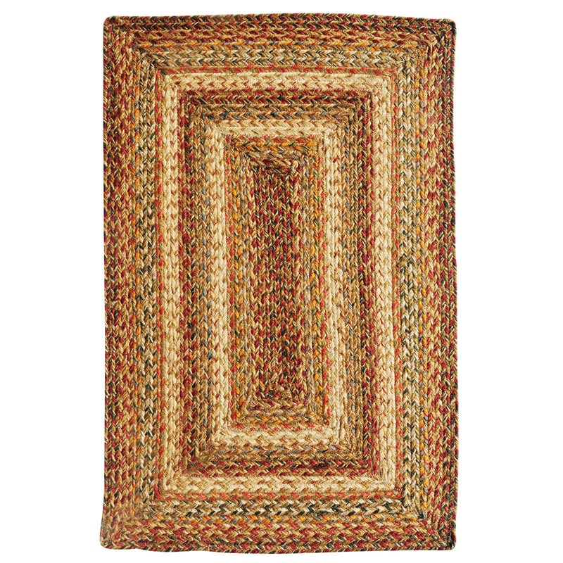 Harvest Jute Braided Rug | Country Primitive Braided Jute Rug by ...