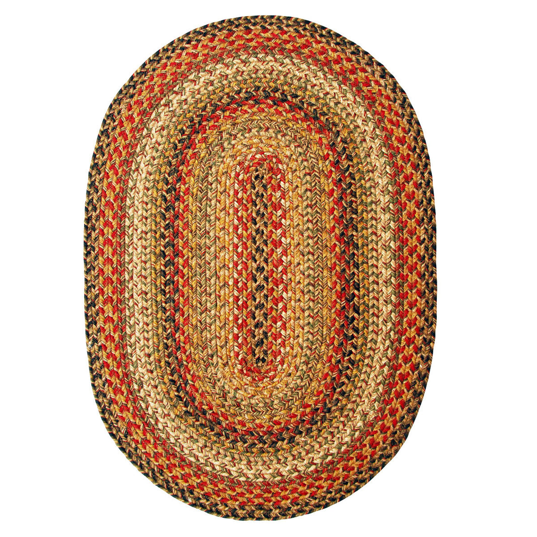 Kingston Jute Braided Rug | Country Primitive Braided Jute Rug – DL ...