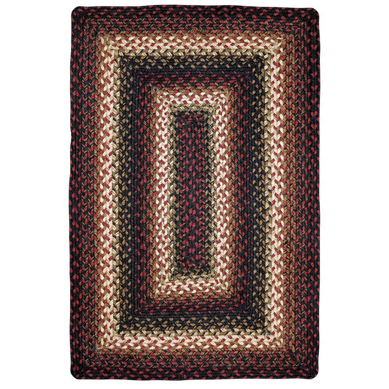 Prescott Jute Braided Rug | Country Primitive Braided Jute Rug by ...